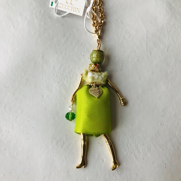 Murano | Jewelry | Murano Glass Cc Zecchin Woman Head Doll Necklace 8 ...